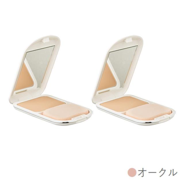 アルバコスメティックス SSパウダーファンデーション スムース オークル 13g（2点セット）