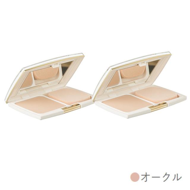 アルバコスメティックス SSパウダーファンデーション h-2 オークル 13g（2点セット）