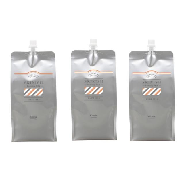 クラシエ スキニッシュ パウダリーミルク 1000ml 【3個セット】