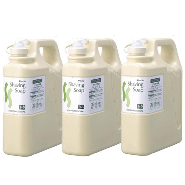クラシエ F&B シェービングソープ 1050ml【3個セット】