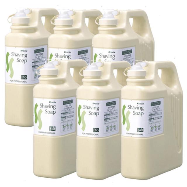クラシエ F&B シェービングソープ 1050ml【6個セット】
