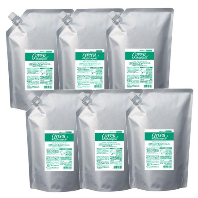 クラシエ グリーンシャンプー 2000ml【6個セット】