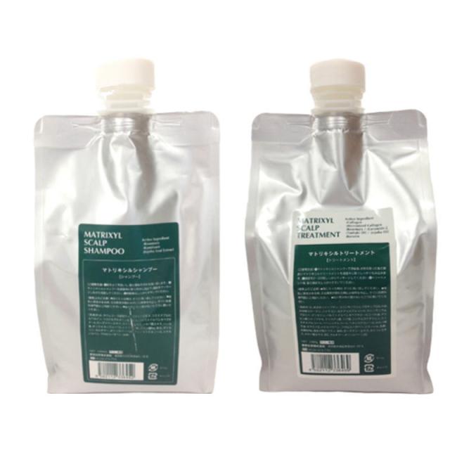 香栄化学　マトリキシル スキャルプシャンプー 1000ml  スキャルプトリートメント 1000gレフィル セット