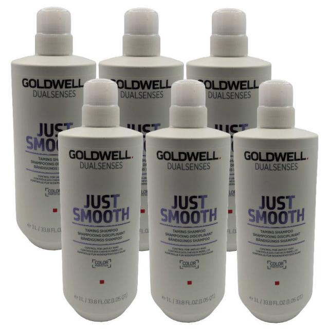 ゴールドウェル デュアルセンス　ジャストスムース　シャンプー　1000ml【6個セット】