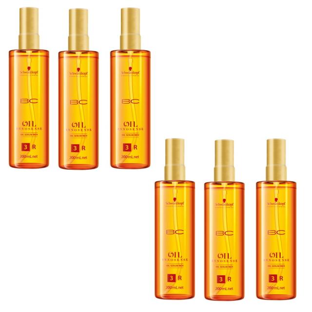 シュワルツコフ BC オイル イノセンス  オイルセラム　リッチ   200ml ×6点セット