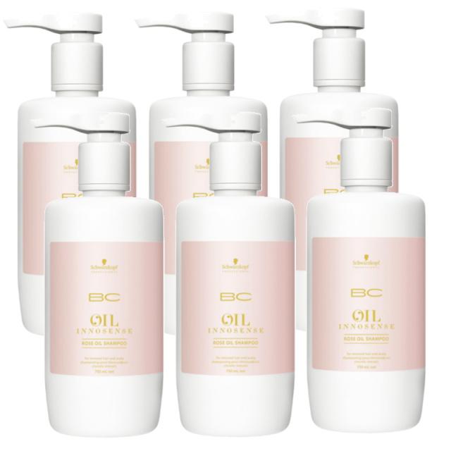シュワルツコフ BCオイルローズ  ローズオイルシャンプー   750ml ×6点セット