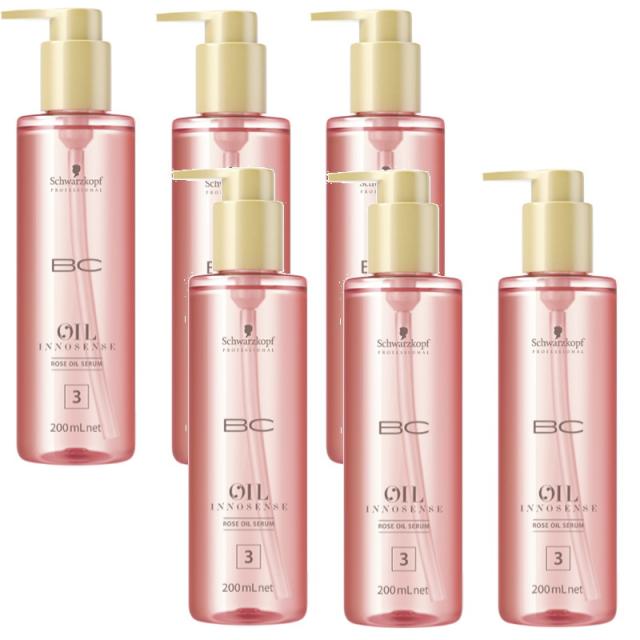 シュワルツコフ BCオイルローズ  ローズオイルセラム   200ml ×6点セット
