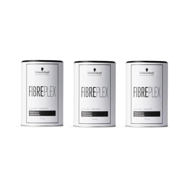 シュワルツコフ　ファイバープレックス　パウダーブリーチ  450g×3本セット