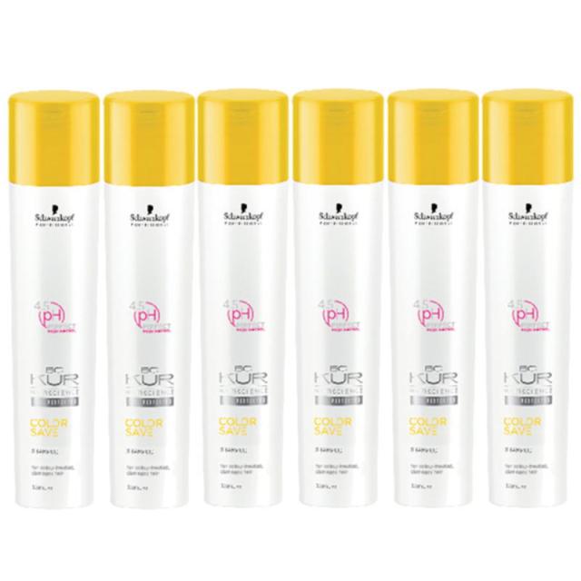 シュワルツコフ　BCクア　カラーセーブ　シャンプー　250ml×6点セット