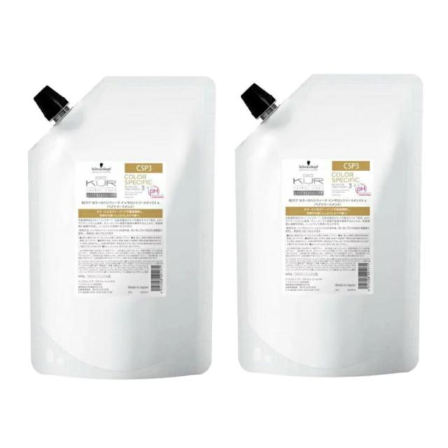 シュワルツコフ　BCクア　カラースペシフィーク　インサロントリートメント　3　600g×2点セット