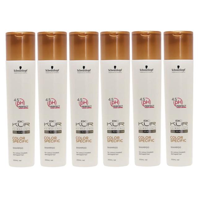 シュワルツコフ　BCクア　カラースペシフィーク　シャンプー　250ml×6点セット