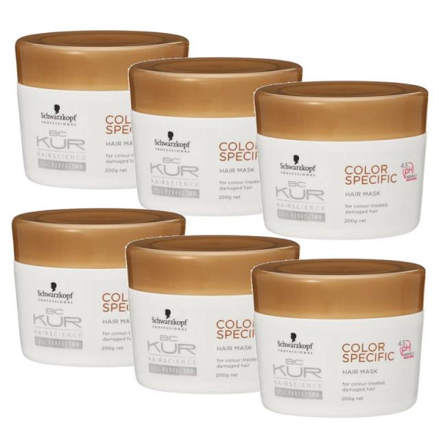 シュワルツコフ　BCクア　カラースペシフィーク　ヘアマスク　200g×6点セット