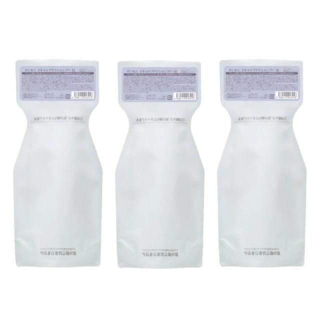 セフティ　SAN＆MONI サンモニ スキャルプケアシャンプー M　700ml リフィル×3点セット