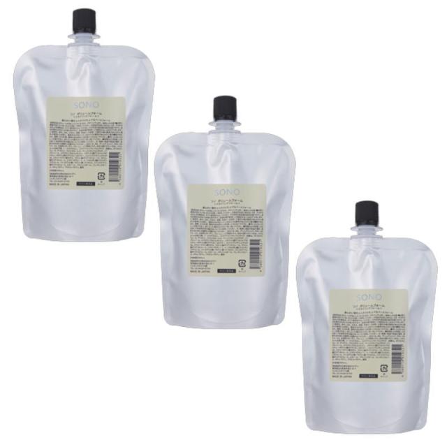 セフティ　SONO ソノ　ボリュームフォーム　 詰替 360ml ×3点セット