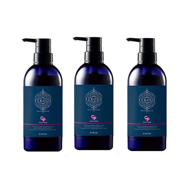 サンコール フェルエ　ケアパック　500g　ポンプ ×3点セット