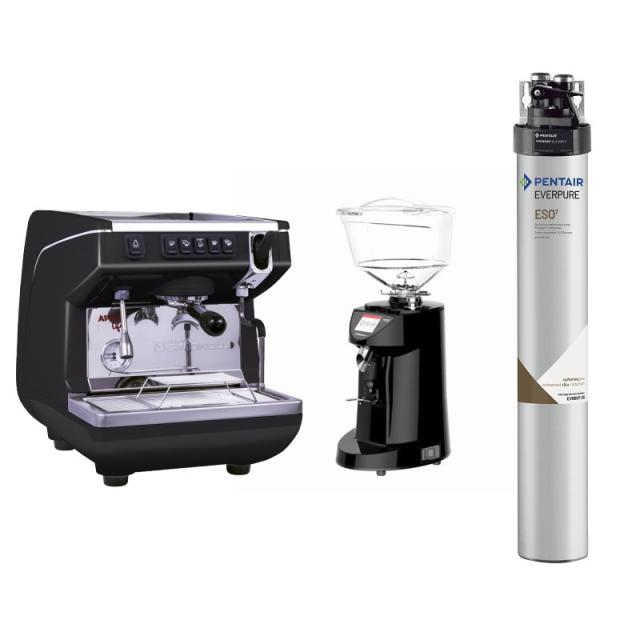 【工事費込みです!】Nuova　Simonelli Appia life V 1GR　シモネリ　アッピア ライフ V 1GR + コーヒーグラインダー　 Mdxs on demand + 業務用浄軟水器