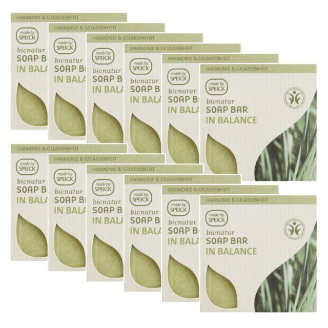 SPEICK スパイク　ビオ・ソープ　バランス  (顔・全身用石けん) 100g×12点セット