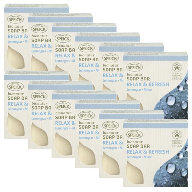 SPEICK スパイク　ビオ・ソープ　リラックス  (顔・全身用石けん) 100g×12点セット
