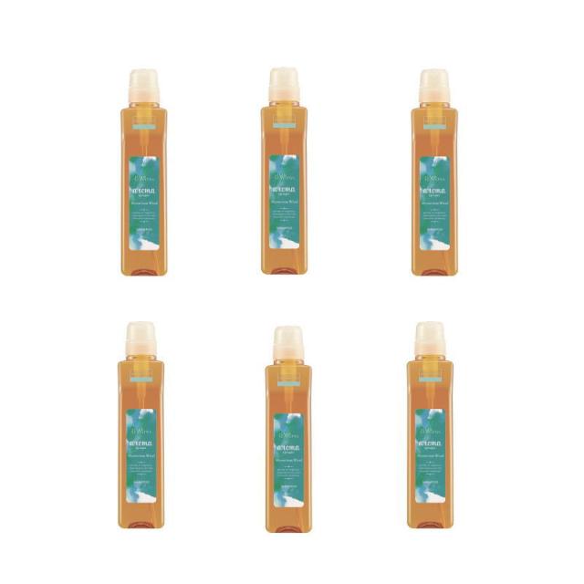 ※廃盤商品です。売り切れの際はご容赦下さい。デミ　ヘアシーズンズ アロマシロップス　ミステリアスウィンド　シャンプー　550ml 【6個セット】