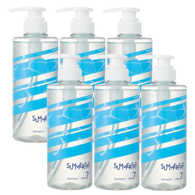 デミ　サマーバー シャンプー　クール 7　500ml【6個セット】