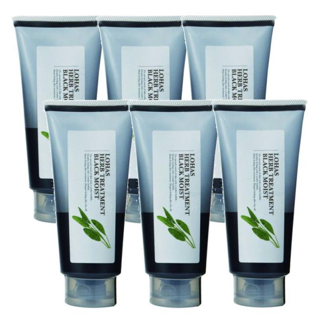 テクノエイト　ロハスハーブトリートメント　ブラックモイスト　200g【6個セット】