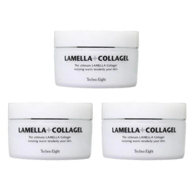 テクノエイト　 ラメラコラーゲル 100g【3個セット】