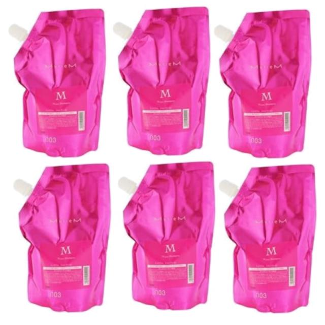 ナンバースリー　ミュリアム　シャンプーM 500ml (詰め替え用)  ×6点セット