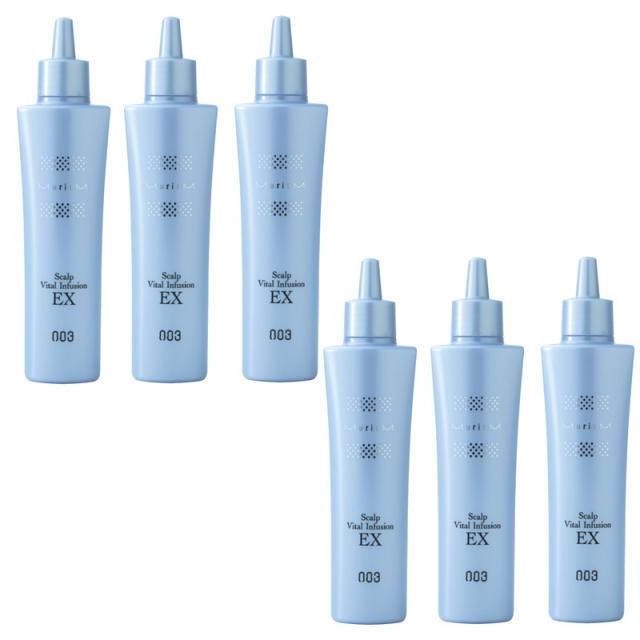 ナンバースリー ミュリアム クリスタル 薬用 スカルプ バイタルインフュージョン EX 120ml  ×6点セット