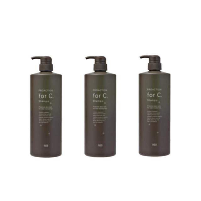 ナンバースリー　 [PROACTION for C.] プロアクション フォーシーシャンプー1000ml  ×3点セット