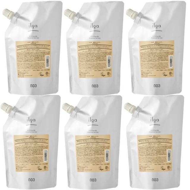 ナンバースリー　イルガ 薬用シャンプー 500ml (詰め替え用)  ×6点セット