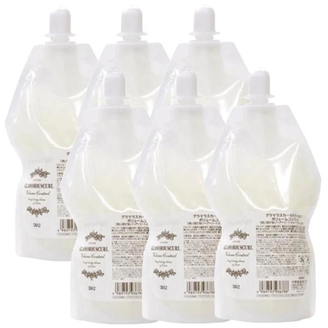 ナカノ グラマラスカールN ローション ボリュームコントロール　400ml リフィル【6本セット】