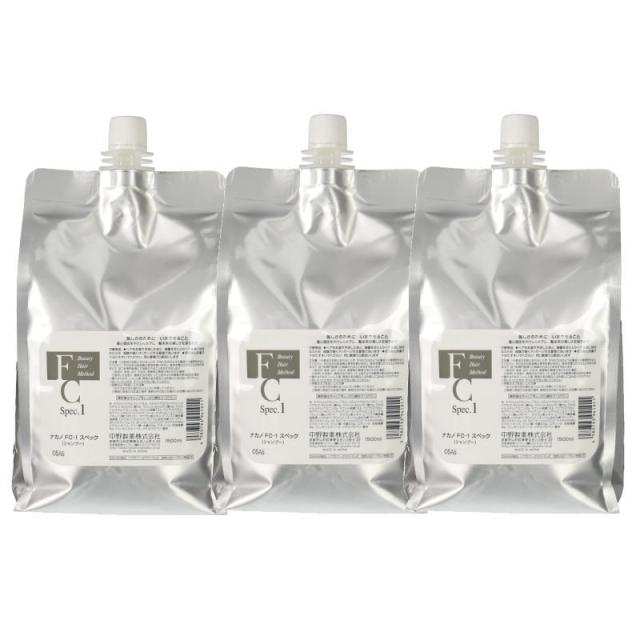 ナカノ FCー1 スペック 1500ml　リフィル【3個セット】