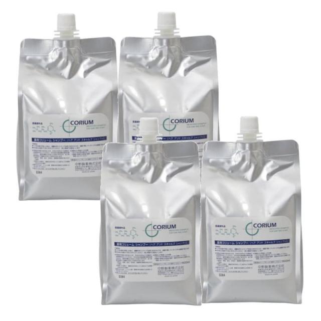 ナカノ 薬用コリューム シャンプー 1500ml【4個セット】