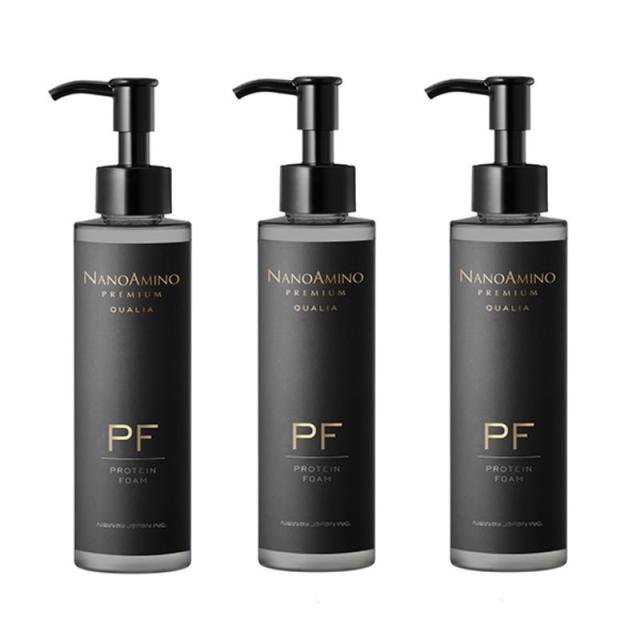 ニューウェイジャパン ナノアミノプレミアム クオリア プロテインフォーム 150ml（3点セット）