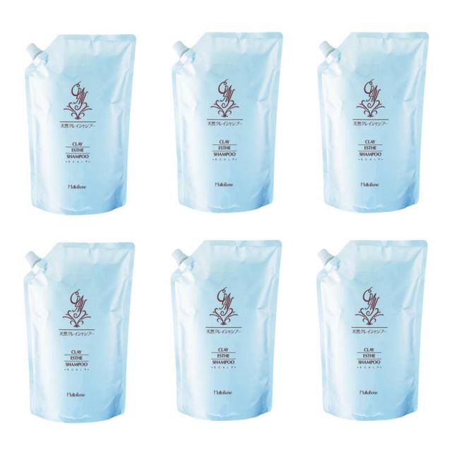 b-ex　クレイエステ　シャンプー 800mlリフィル ×6点セット