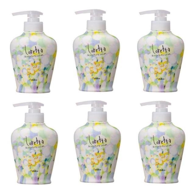 b-ex　ロレッタ まいにちのすっきりシャンプー 300ml ×6点セット