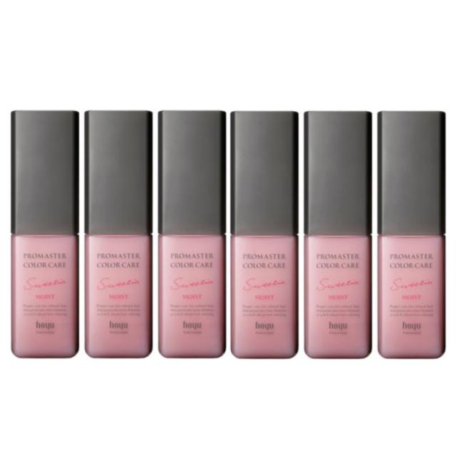 hoyu　ホーユープロフェッショナル　プロマスター カラーケア　スウィーティア アウトバストリートメント モイスト 80ml×6点セット