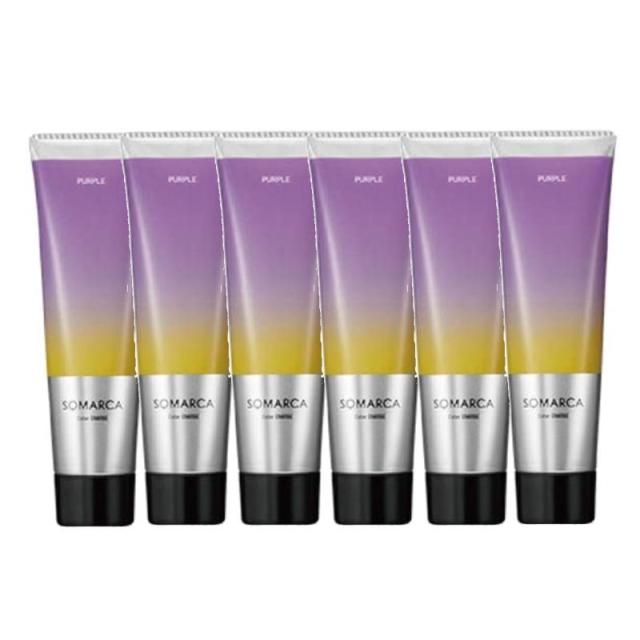 hoyu　ホーユープロフェッショナル　SOMARCA(ソマルカ) カラーチャージ パープル 130g×6点セット