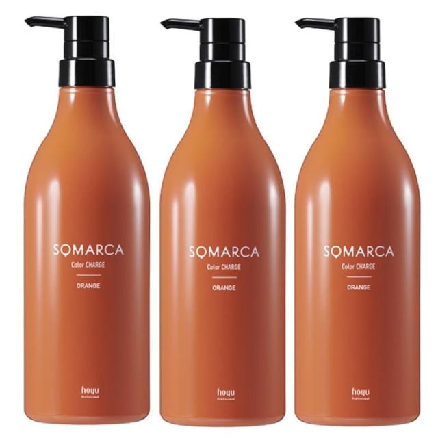 hoyu　ホーユープロフェッショナル　SOMARCA(ソマルカ) カラーチャージ オレンジ 750g 業務用×3点セット