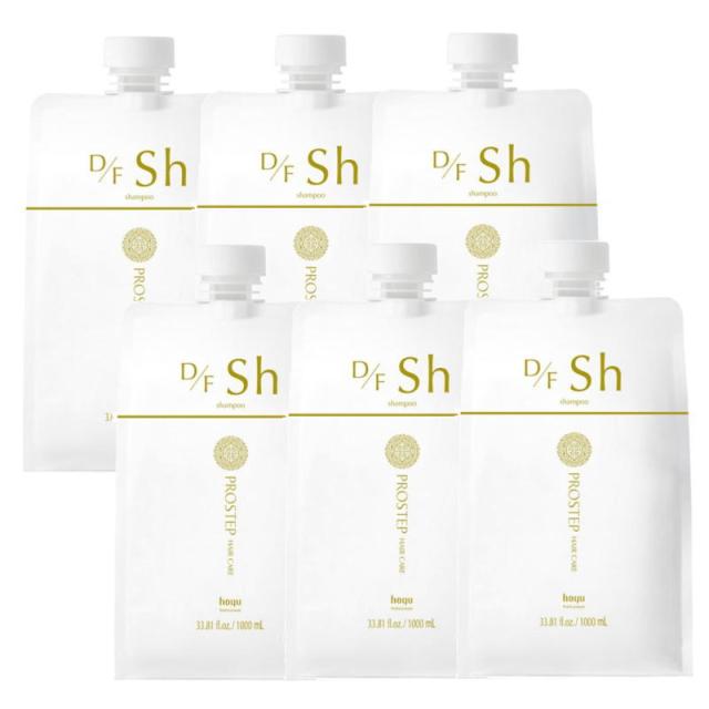 hoyu　ホーユープロフェッショナル　プロステップ　D/Fシャンプー　1000mlリフィル×6点セット