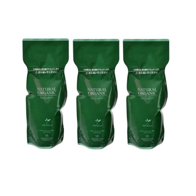 パシフィックプロダクツ　アブリーゼ ナチュラルオーガニック シャンプー SR 600mlリフィル  ×3点セット