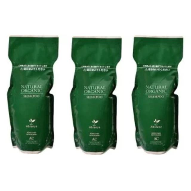 パシフィックプロダクツ　アブリーゼ ナチュラルオーガニック シャンプー AC 600mlリフィル  ×3点セット