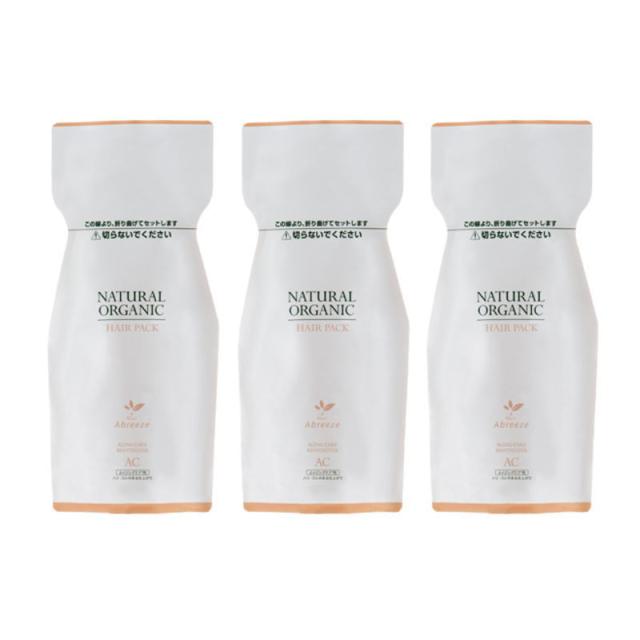 パシフィックプロダクツ　アブリーゼ ナチュラルオーガニック ヘアパック AC 600gリフィル  ×3点セット