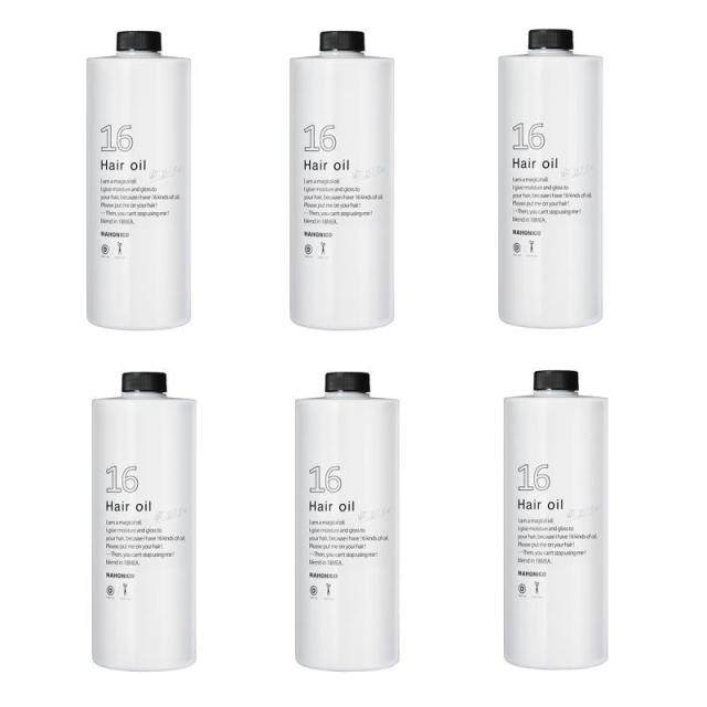 ハホニコ 十六油　(ジュウロクユ)　1000mlリフィル ×6点セット