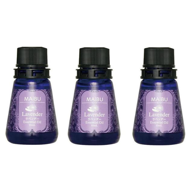 ハホニコ マイブ アロマオイル ラベピー(ラベンダー) 10ml（3点セット）