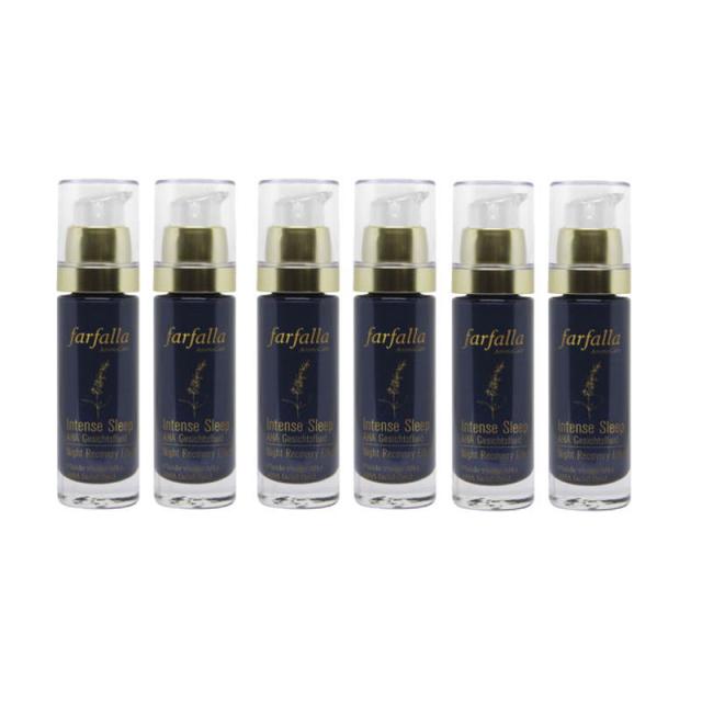 farfalla ファファラ インテンス　スリープ　フェイシャルフリュイド［集中美容液］(30ml) ×6点セット