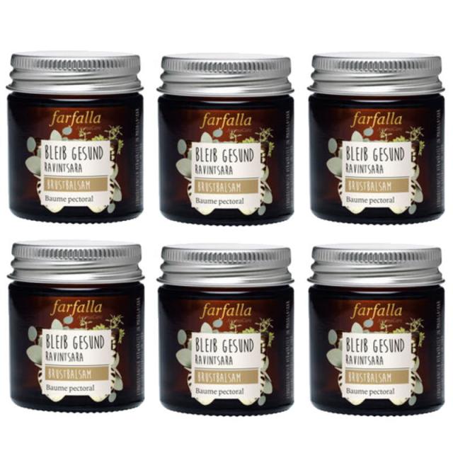 farfalla ファファラ　チェストバーム　ウェルビーイング＜ラヴィンサラ＞(30ml) ×6点セット