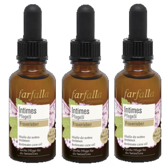 farfalla ファファラ　インティメイト　ケアオイル　ウーマンフッド＜クラリセージ＞(30ml) ×3点セット