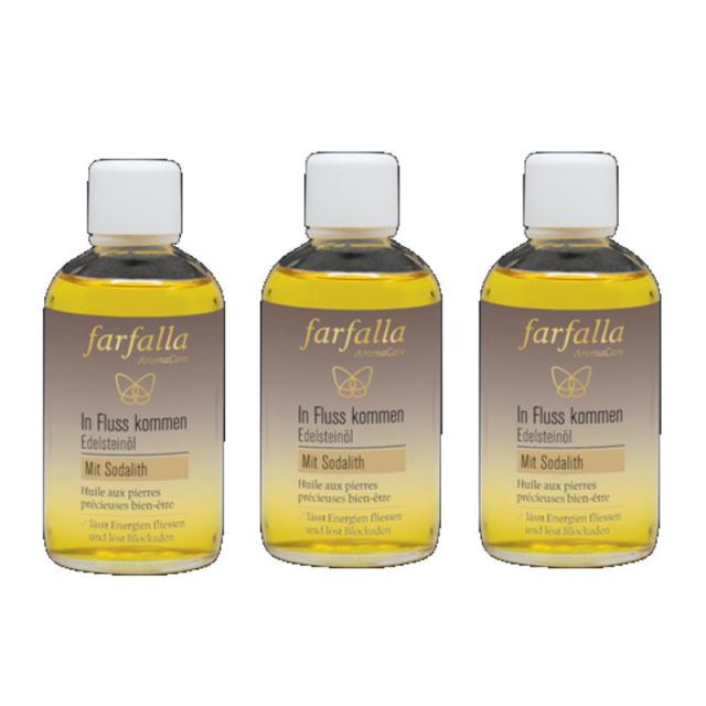 farfalla ファファラ　プレシャスストーンオイル　フロー (100ml) ×3点セット