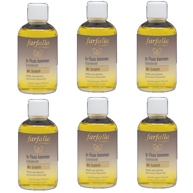 farfalla ファファラ　プレシャスストーンオイル　フロー (100ml) ×6点セット